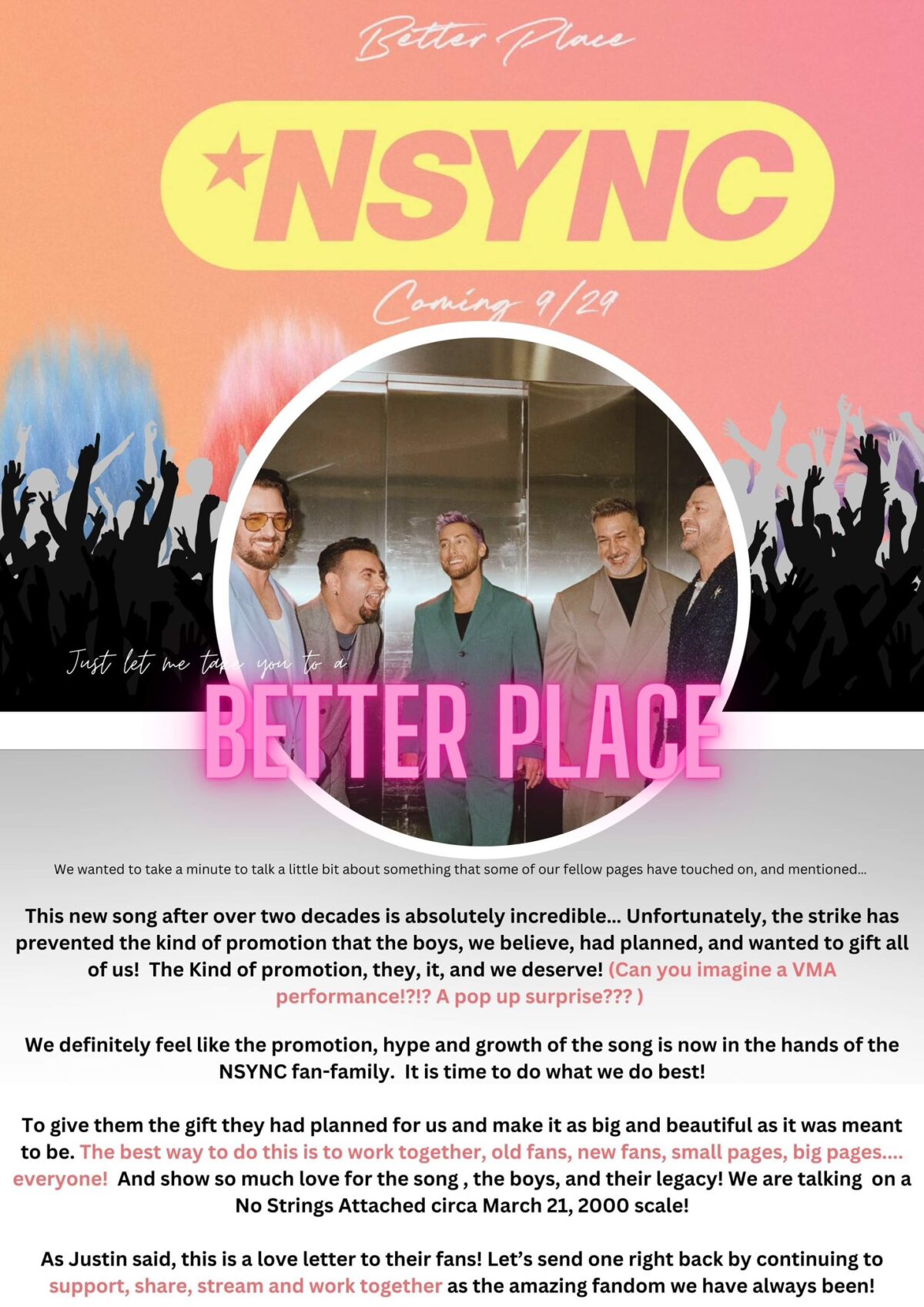 *NSYNC Reunion – *NSYNC Online